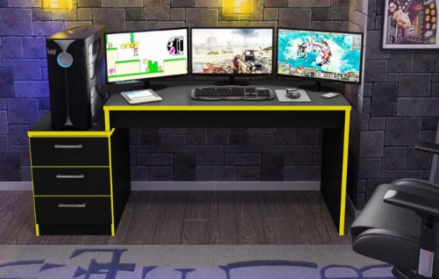 94 Modelos de Mesa Gamer Para Você Se Inspirar
