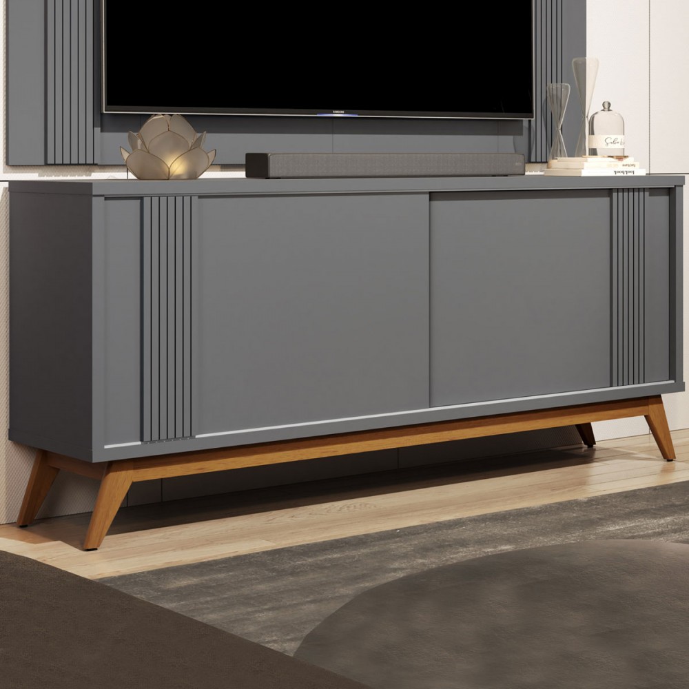 Rack para TV Até 65 Polegadas Luxo Onix 5499 - Jb Bechara