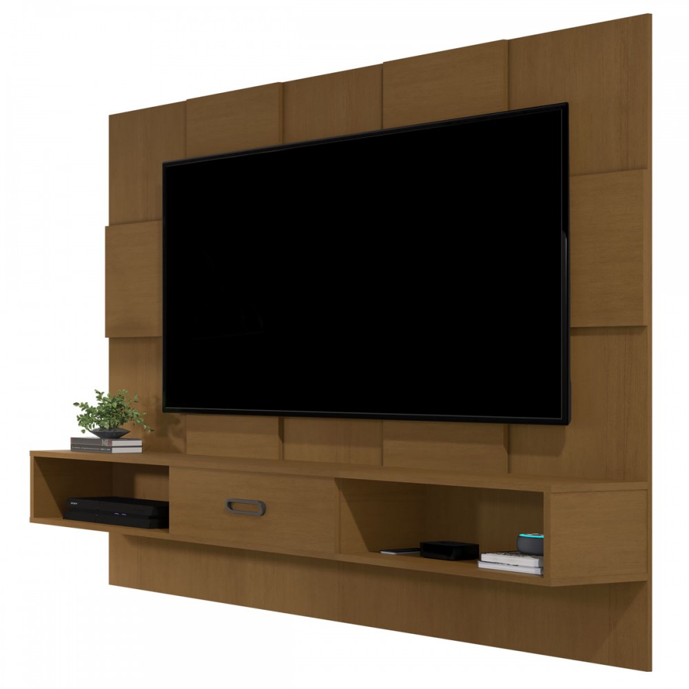 Painel para TV Até 65 Polegadas Luxo 1 Gaveta Nature 5025 - Jb Bechara