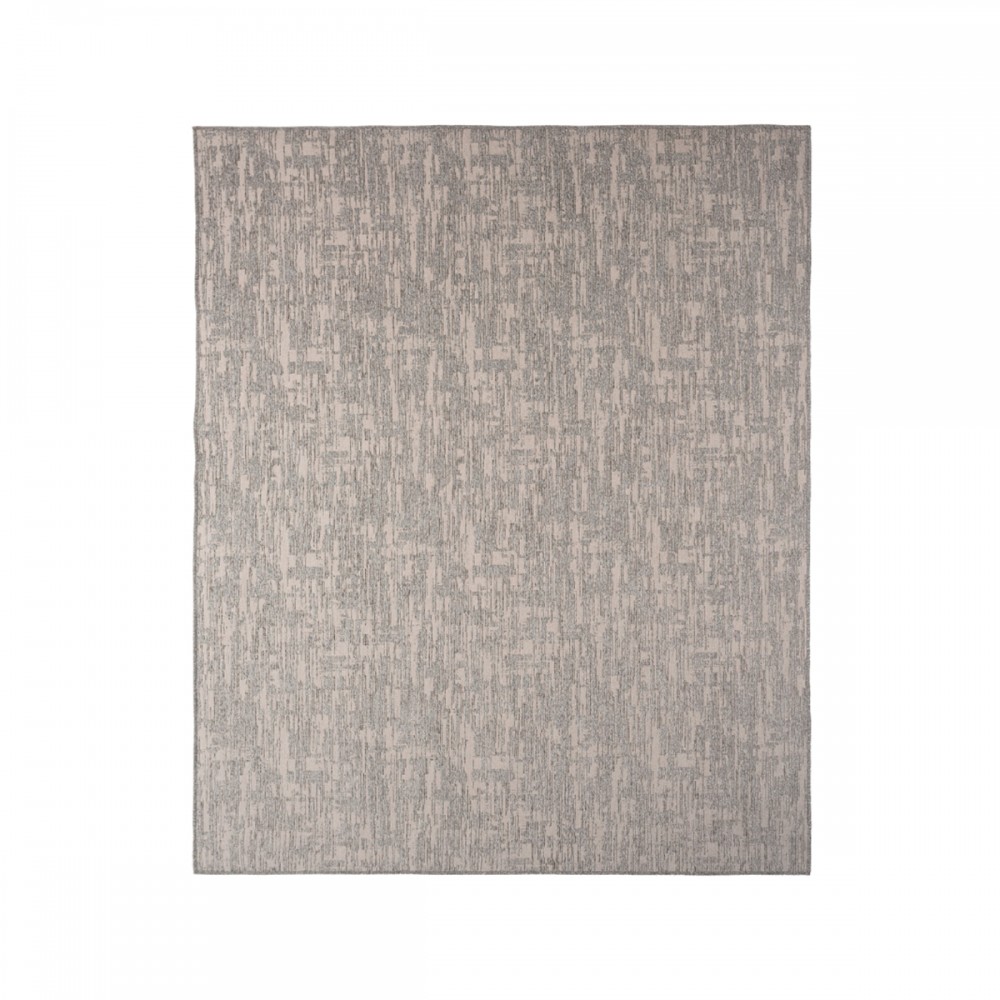 Tapete Texture 250x350 Antiderrapante Cinza - Tapetes São João