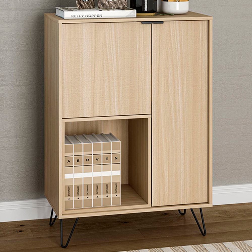 Aparador Cayman 2 Portas 1 Prateleira Legno Salinas - Politorno